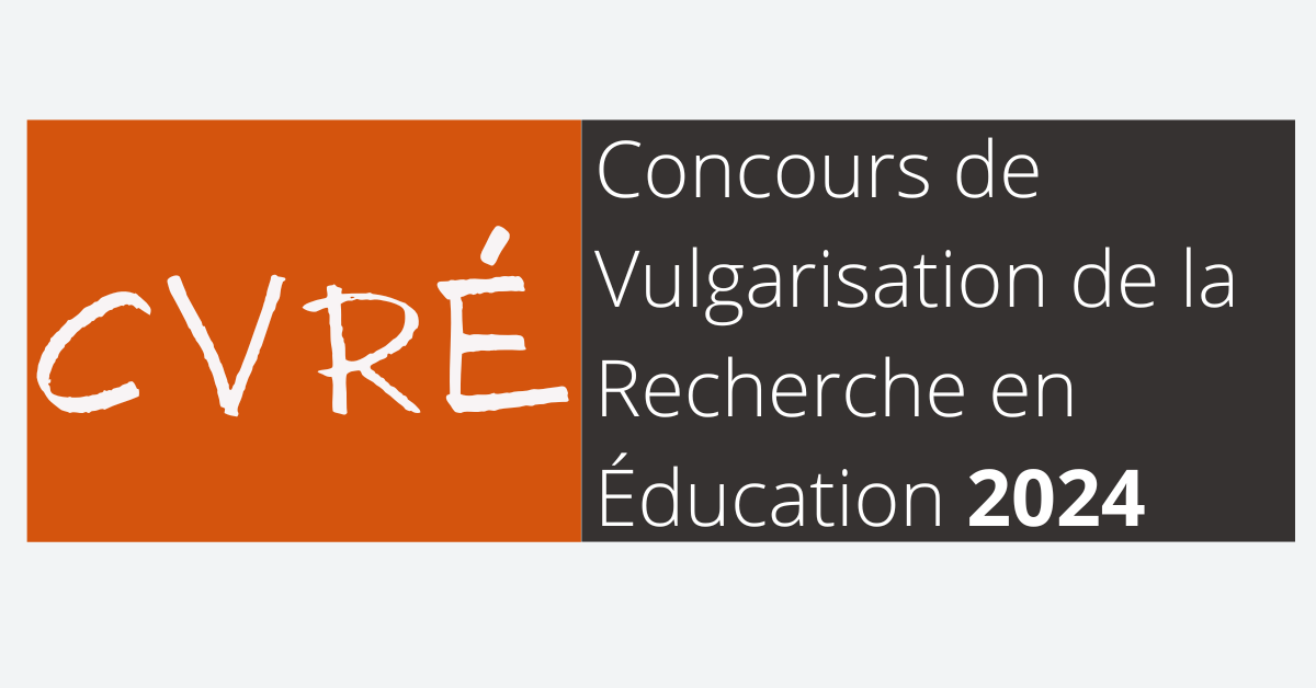 CONCOURS | Concours de vulgarisation de la recherche en éducation 2024 ...